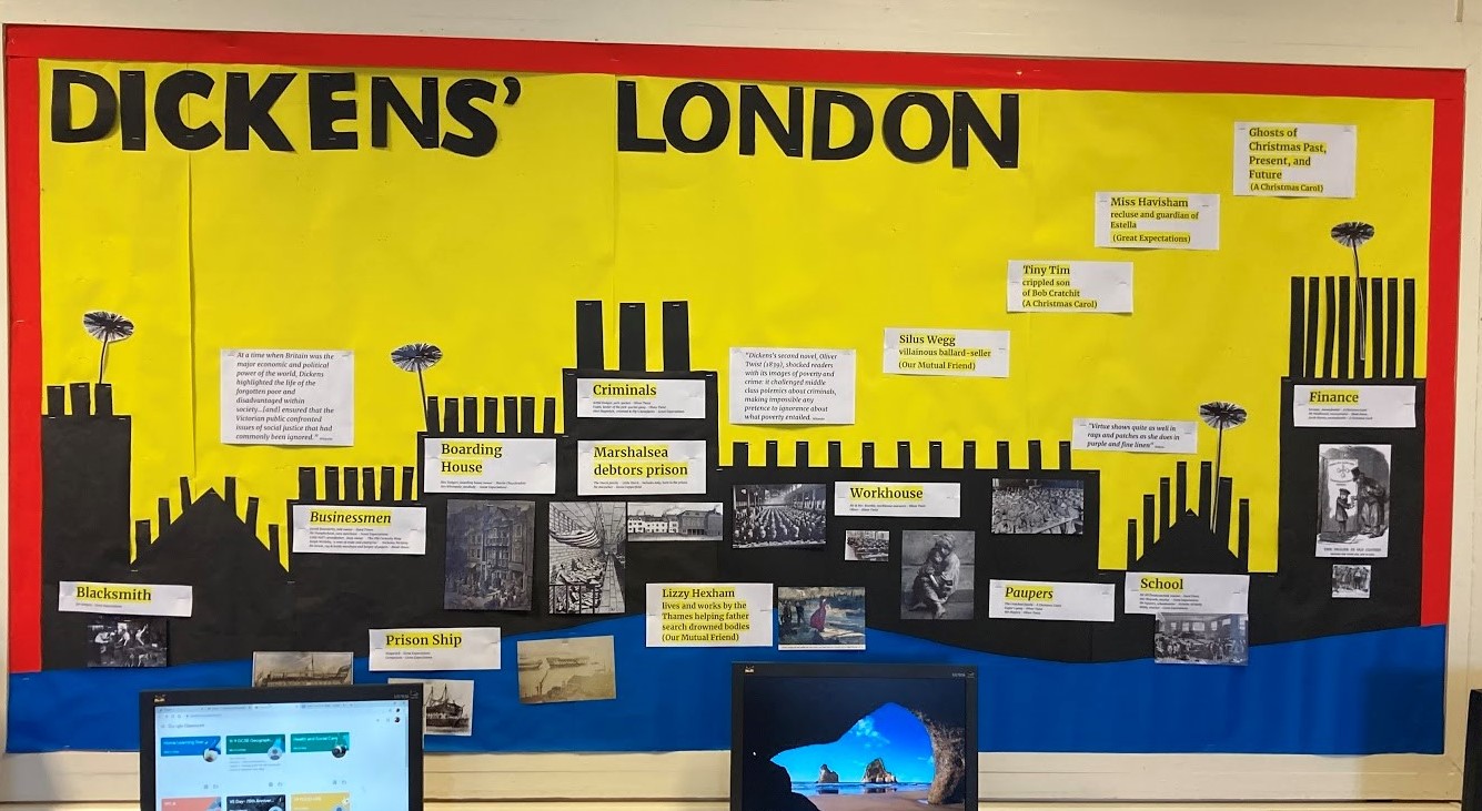 Secondary School Display Boards – Rachel Coverdale